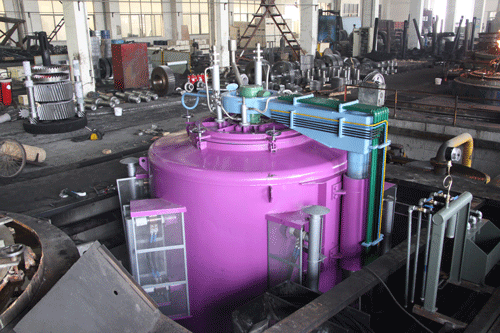 Controllable atmosphere carburizing furnace