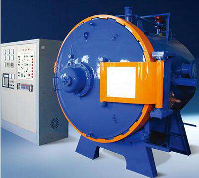 Horizontal vacuum gas quenching furnace