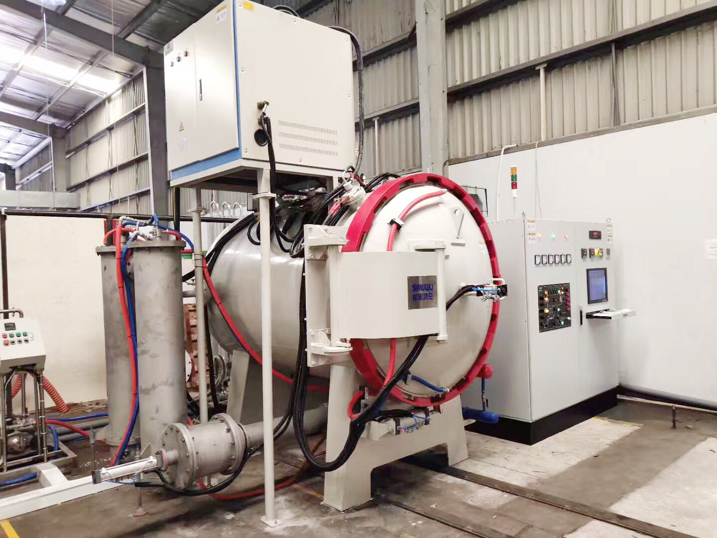 Heating Bottom Loading Vacuum Sintering Furnace - SIMUWU Vacuum Furnace